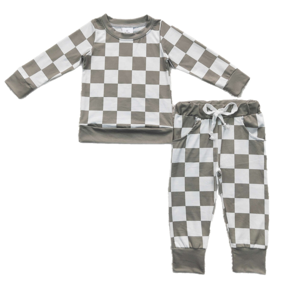 Checkered Set – Golden Cactus Tutus & Apparel