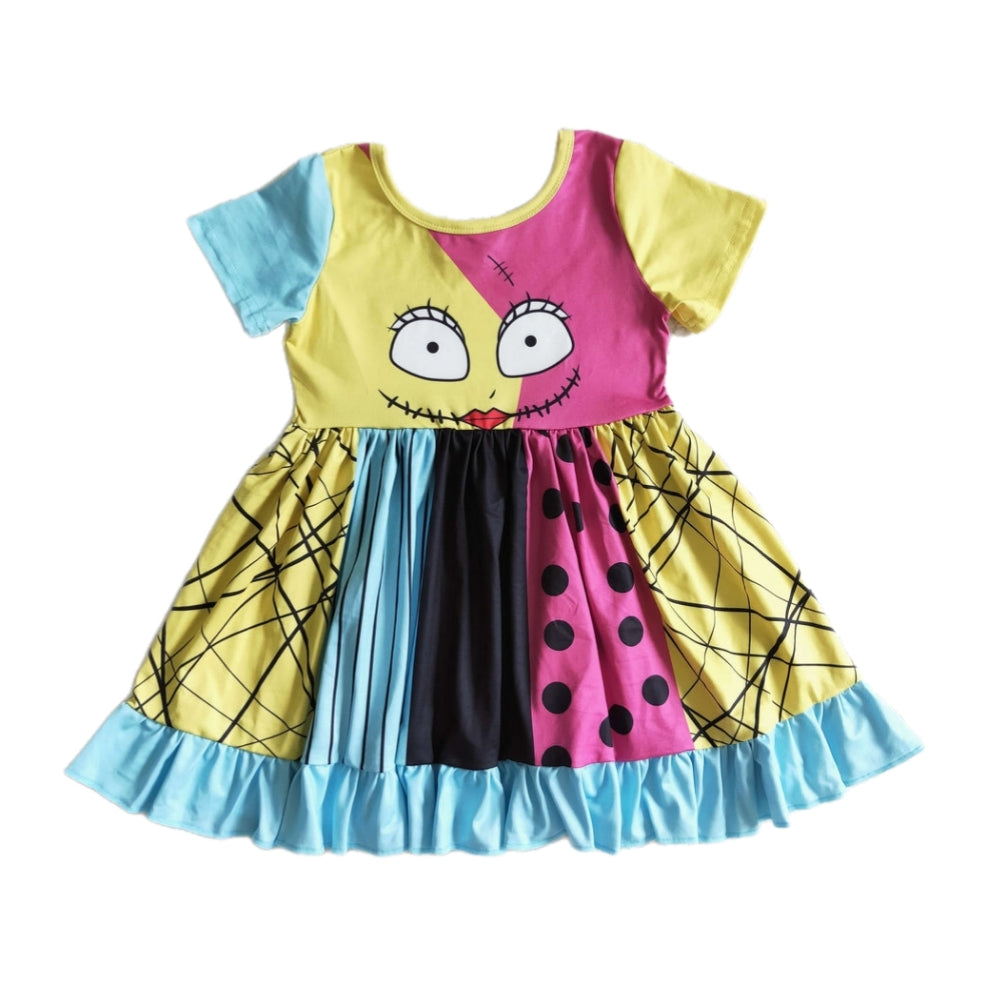 Sally Patches Dress – Golden Cactus Tutus & Apparel