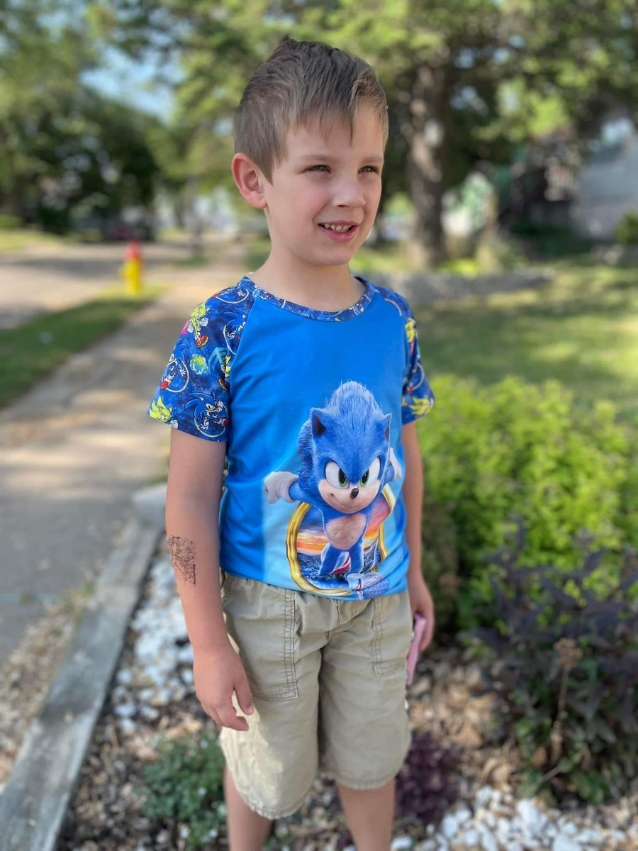 Sonic Shirt – Golden Cactus Tutus & Apparel